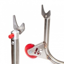 HARRIS NEW GENERATION STAINLESS STEEL PRONG TYPE REAR PADDOCK STAND ...